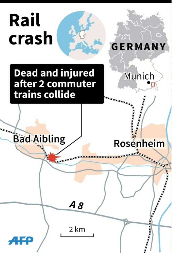 'Several Dead', Around 100 Injured In German Train Crash: Police - i24NEWS