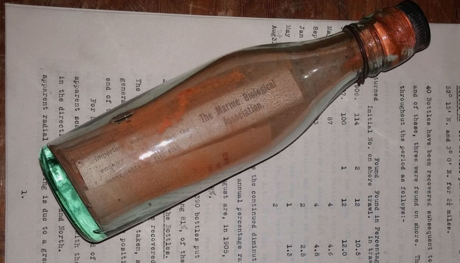 After 108 Years At Sea, The Message In A Bottle Has Been Read - i24NEWS