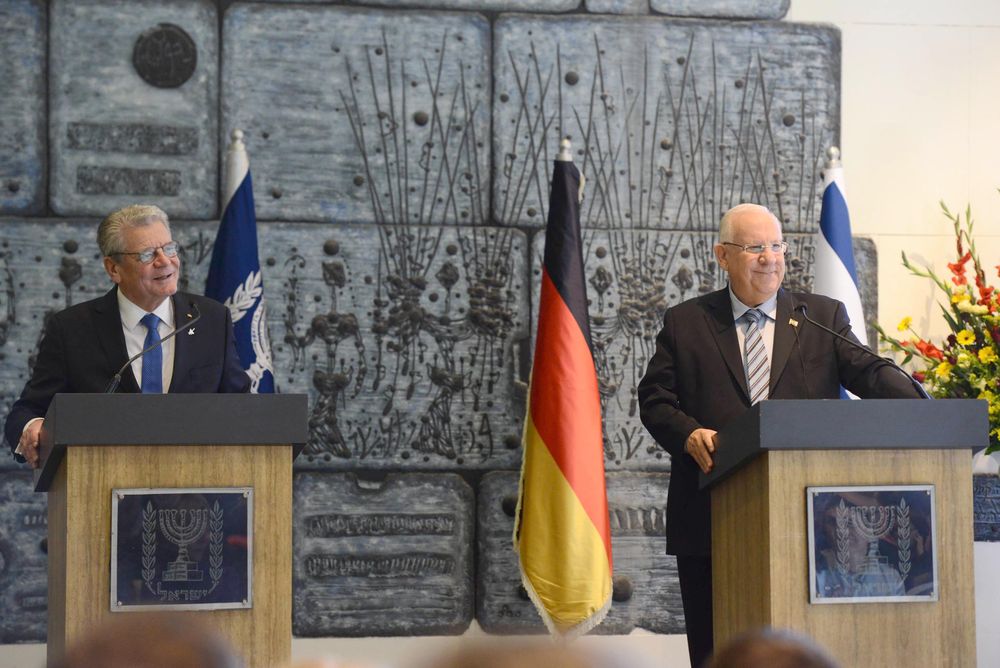 Israel And Germany Celebrate 50 Years Of Diplomatic Ties - i24NEWS
