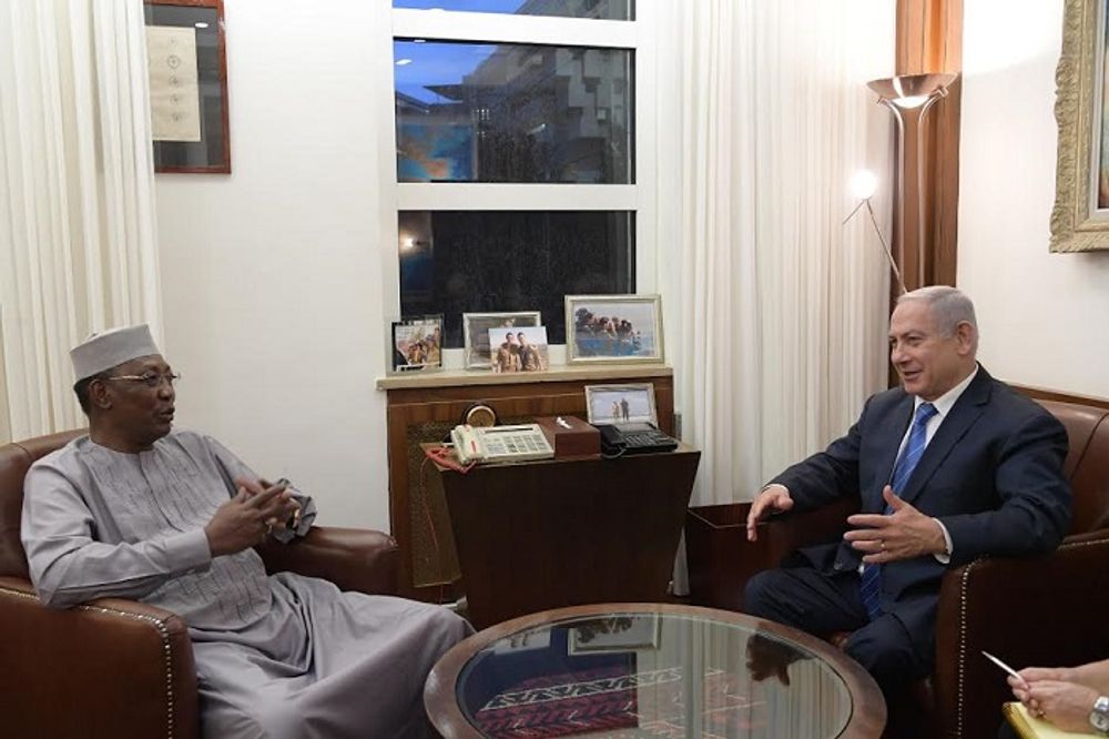 Netanyahu, Rivlin Welcome President Of Chad On Historic First Visit To ...