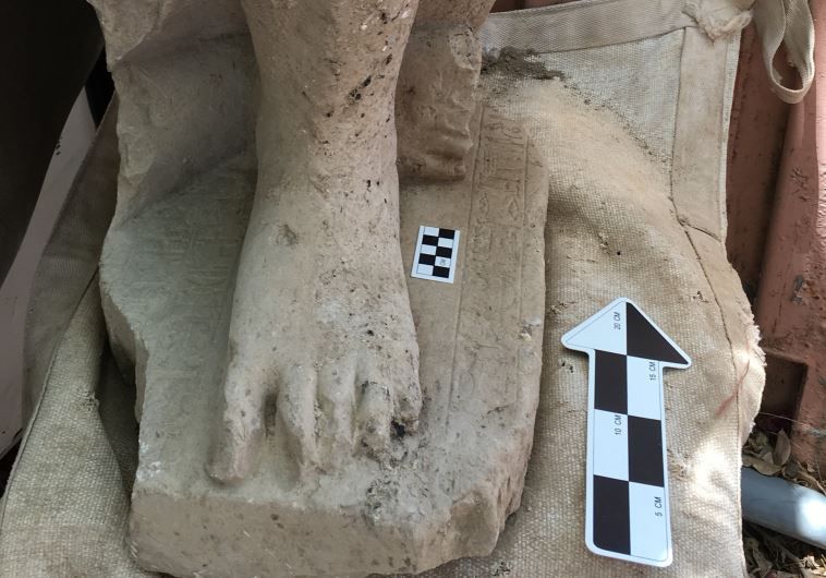 Rare Ancient Egyptian Statue Fragment Unearthed In Northern Israel ...