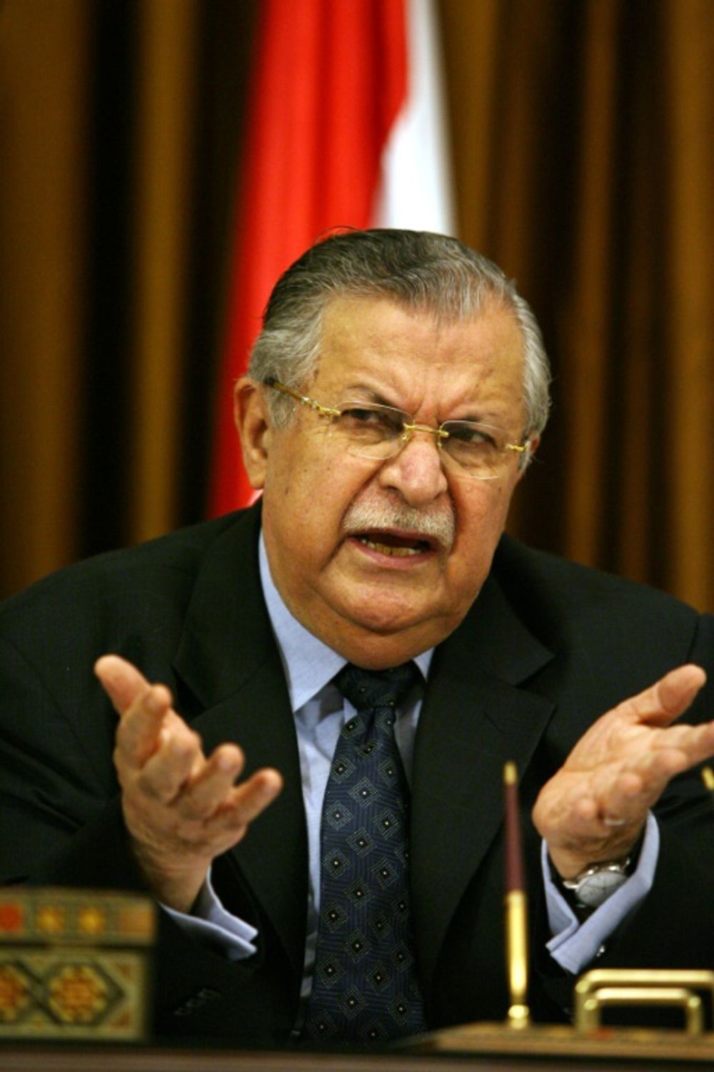 Rare Moment Of Unity As Leaders Lay To Rest Kurdish Strongman Talabani ...