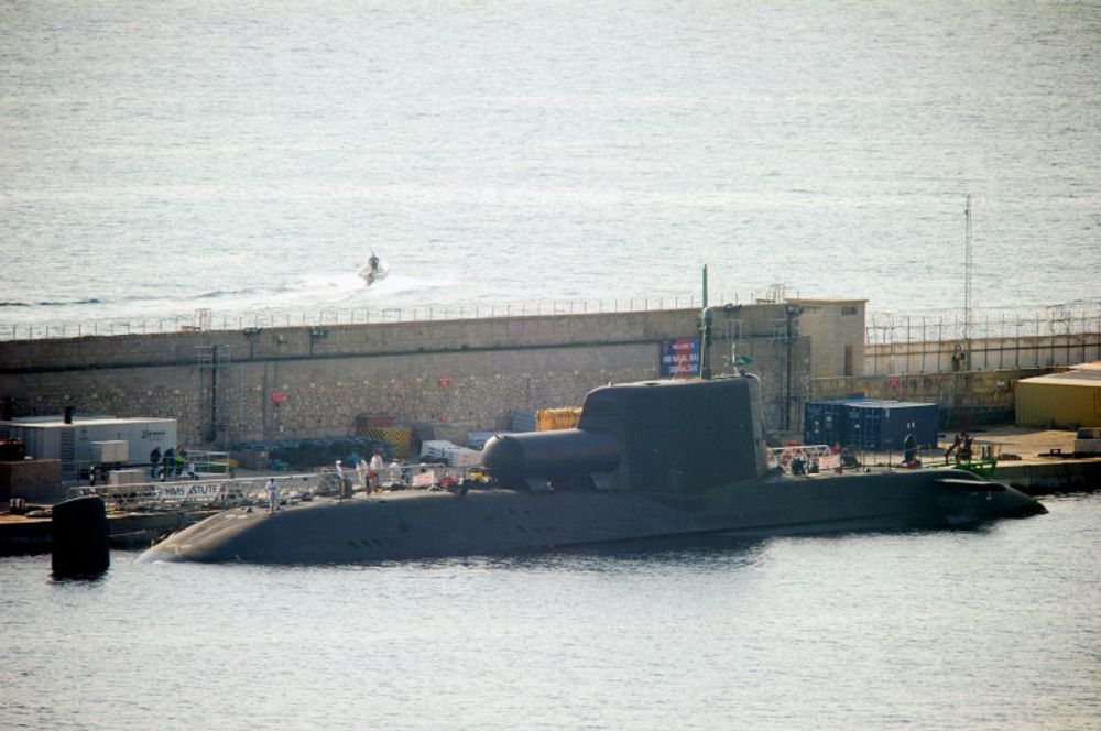 British Nuclear Submarine Docks In Gibraltar After Collision - i24NEWS