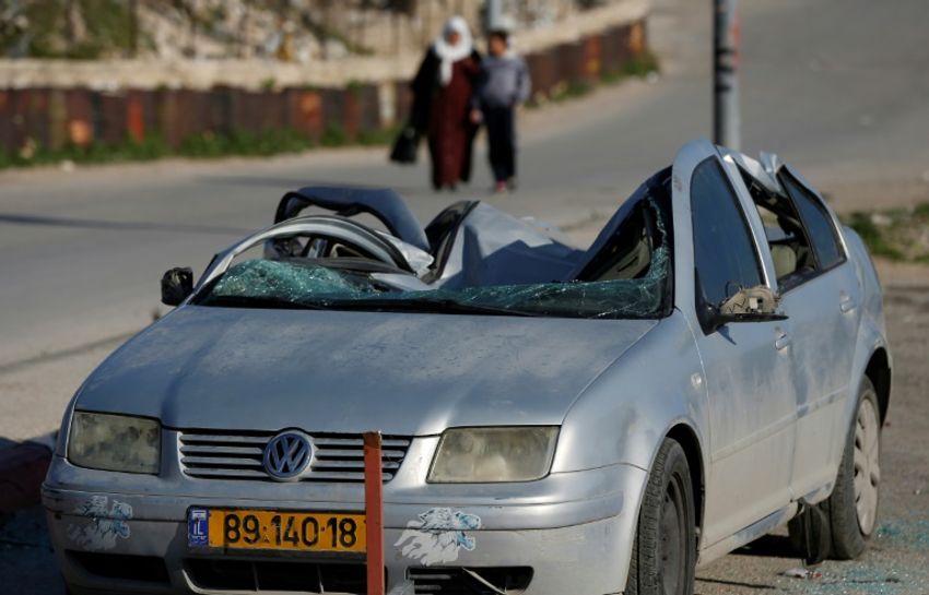 i24NEWS - Palestinian police wage war on stolen Israeli car traffic