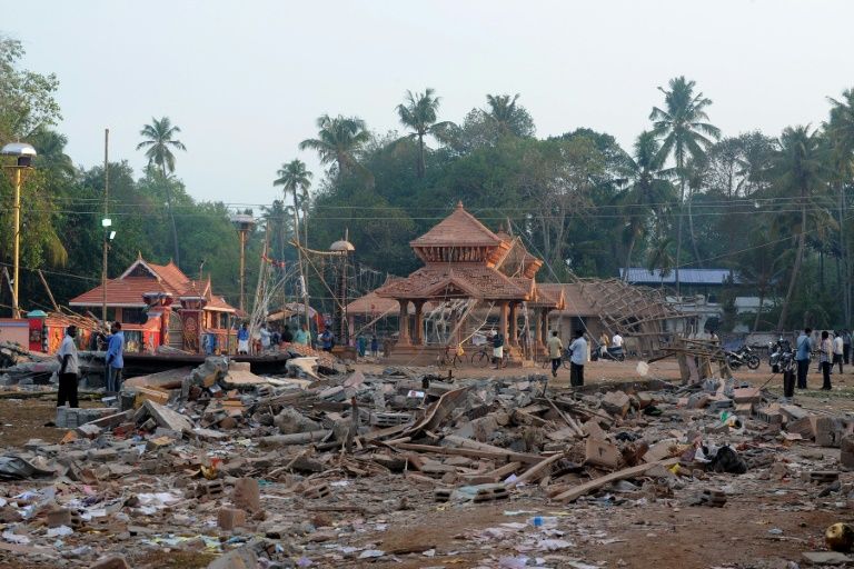 Police Arrest Seven Over India Temple Fire Disaster - i24NEWS