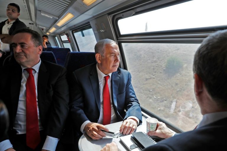 Netanyahu Tests Israeli Fast Train From Jerusalem To Tel Aviv - i24NEWS