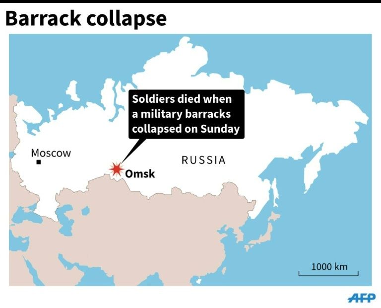 Russia Military Barracks Collapse Kills 23 - i24NEWS