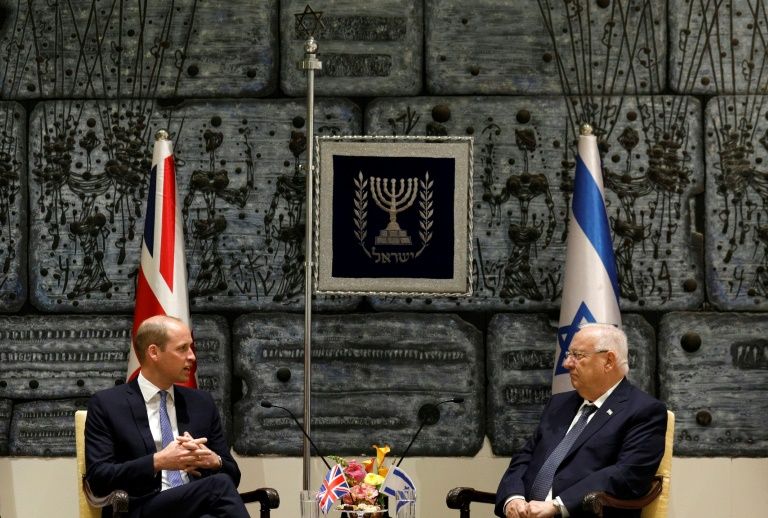 Rivlin Asks Prince William To Bring ‘message Of Peace’ To Abbas - i24NEWS
