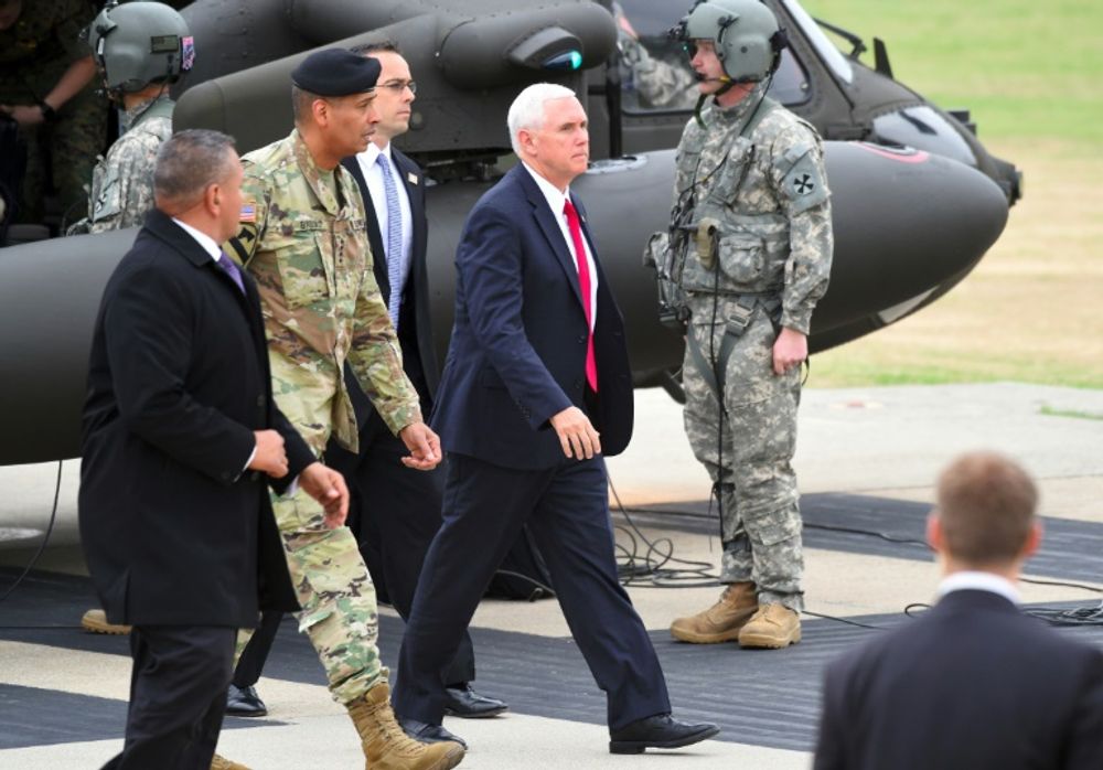 In South Korea, Pence Warns North Not To Test Trump's Resolve - i24NEWS