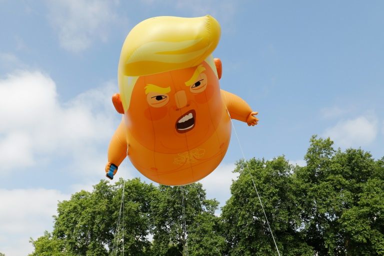Trump Baby Blimp: The Angry, Orange Symbol Of A Deteriorating US-UK ...