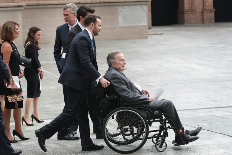 Ex-president George H.W. Bush Hospitalized Again - i24NEWS