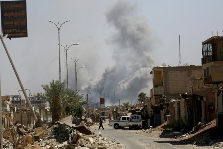 US-backed Force Seizes 90% Of Syria's Raqqa From Islamic State - i24NEWS