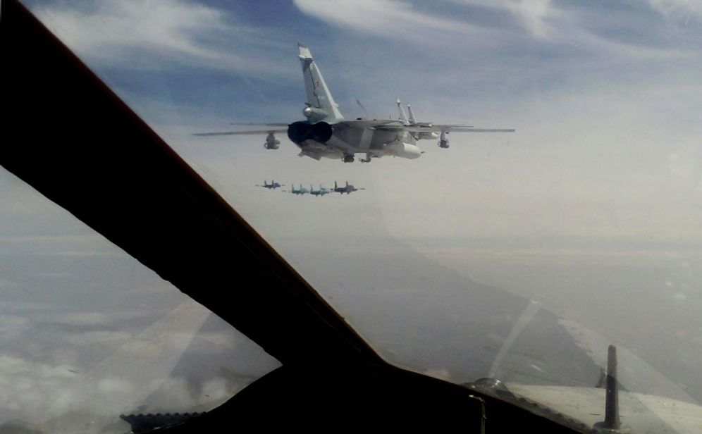In Unlikely Clash, Russian Planes Challenge Israeli Jets Over Lebanon ...