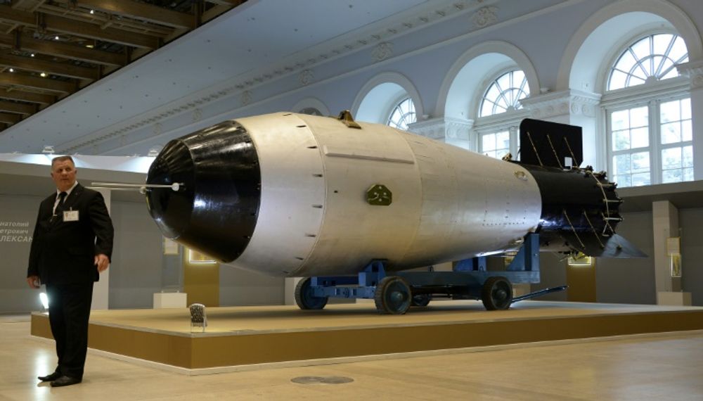 Moscou Expose La Plus Puissante Bombe Nucléaire Jamais Conçue - i24NEWS