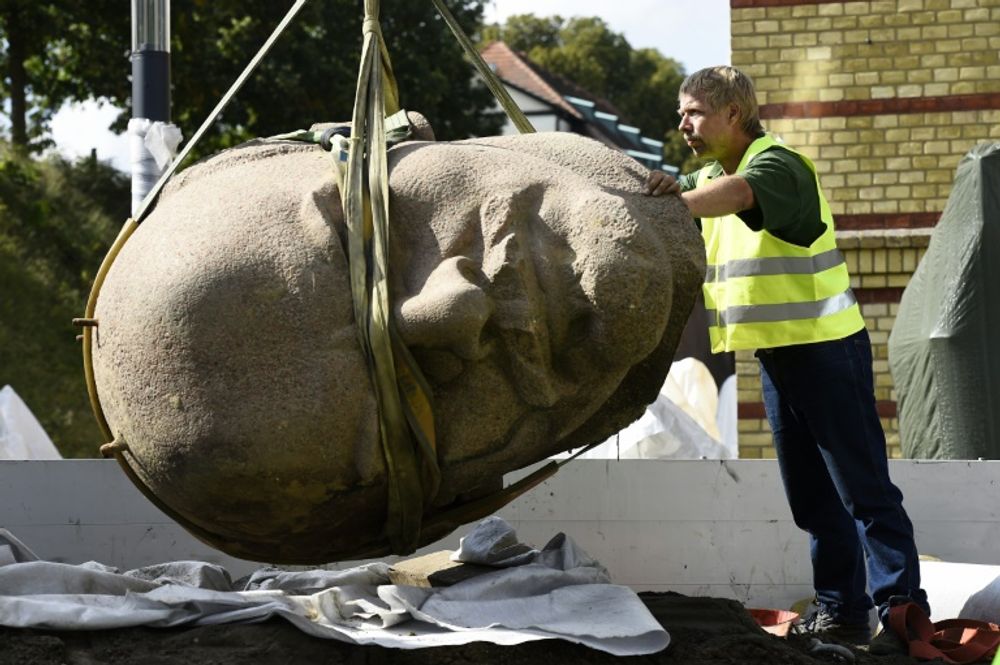 Welcome Back Lenin: Giant Lenin Head Unearthed In Germany - i24NEWS