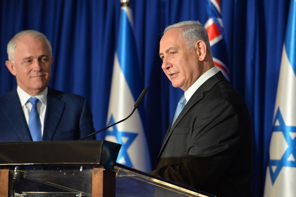 Australian PM Meets Netanyahu In Israel Ahead Of WWI Battle Anniversary ...