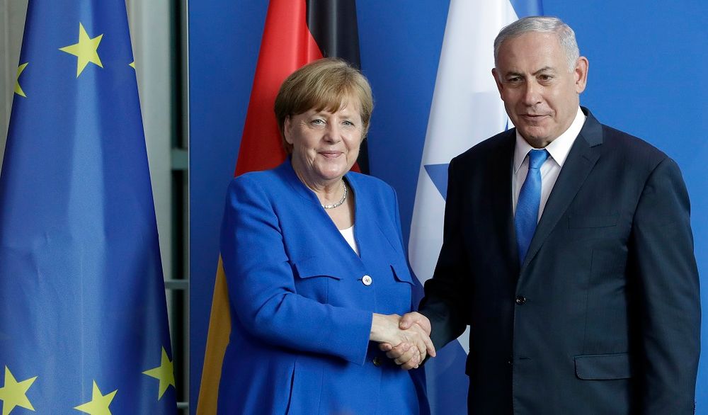 Merkel Shows Solidarity Against Iranian Threat During Visit To Israel ...
