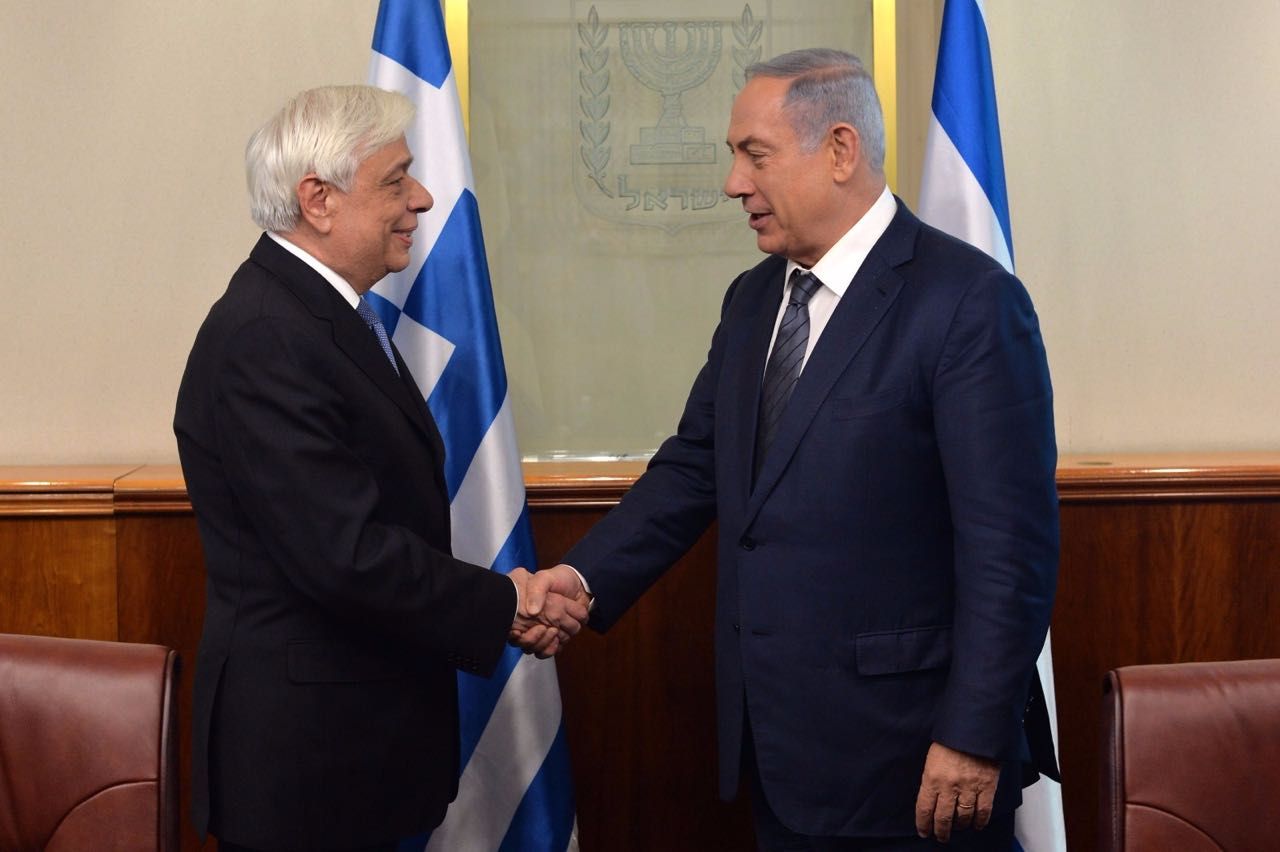 Netanyahu And Greek President Meet In Jerusalem - i24NEWS