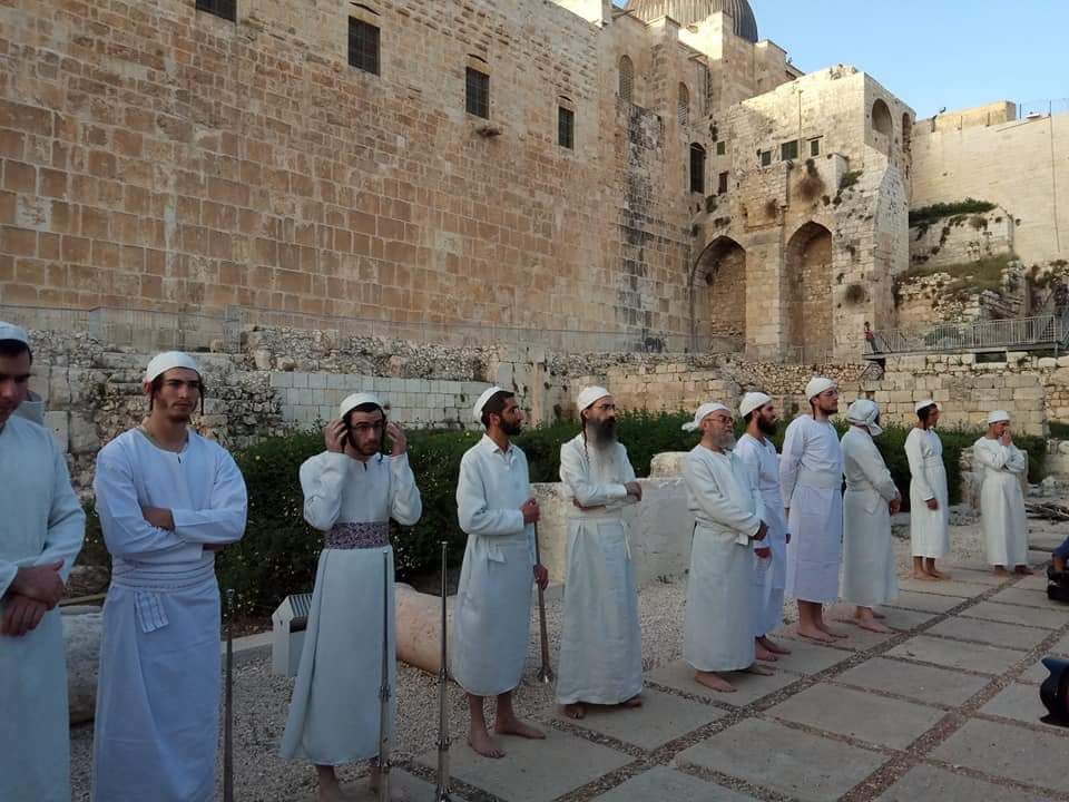 Jewish Activists Reenact Passover Ritual At Temple Mount Flashpoint ...