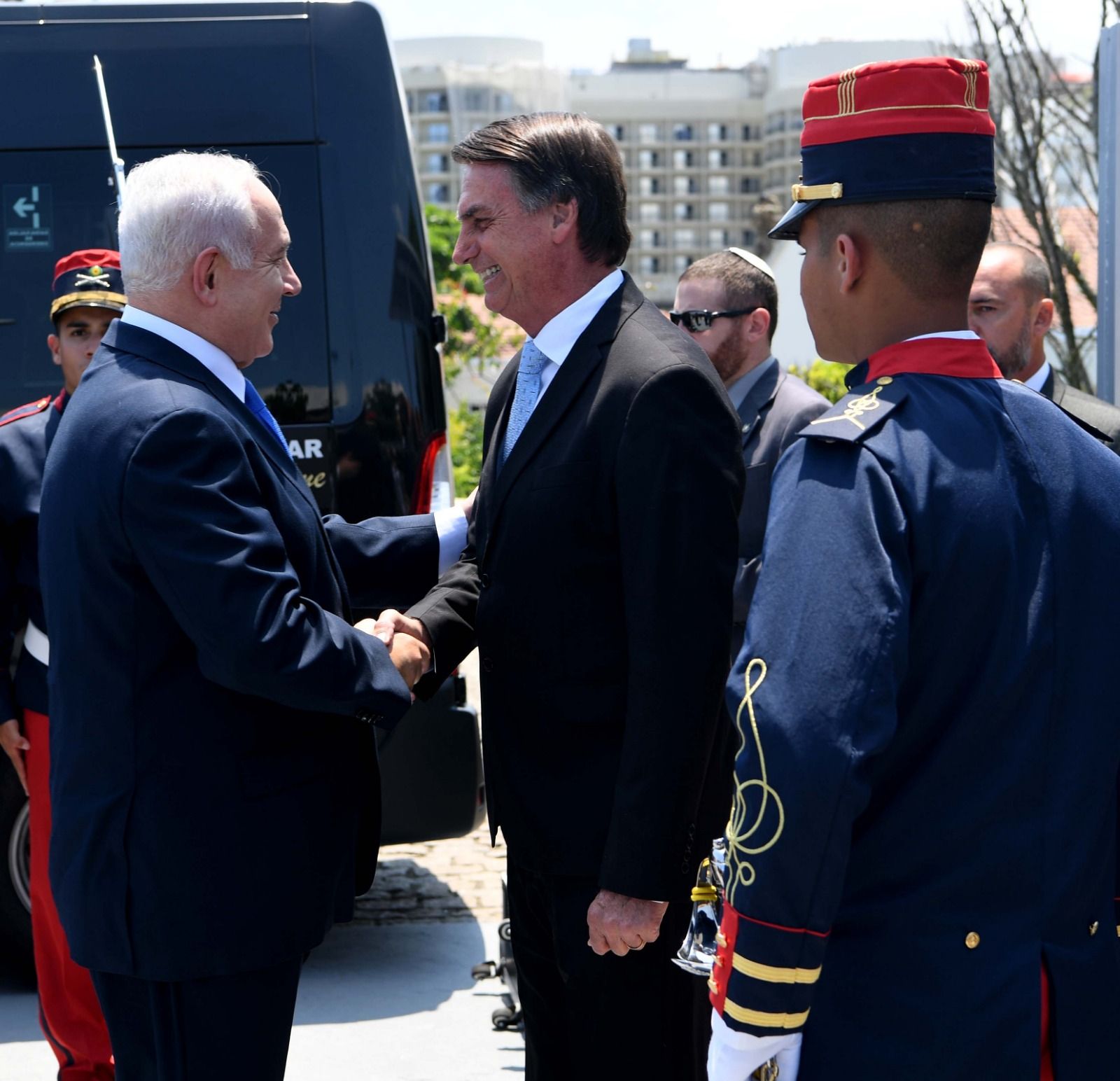 In First, Netanyahu Visits Brazil To Salute 'new Era' With Bolsonaro ...