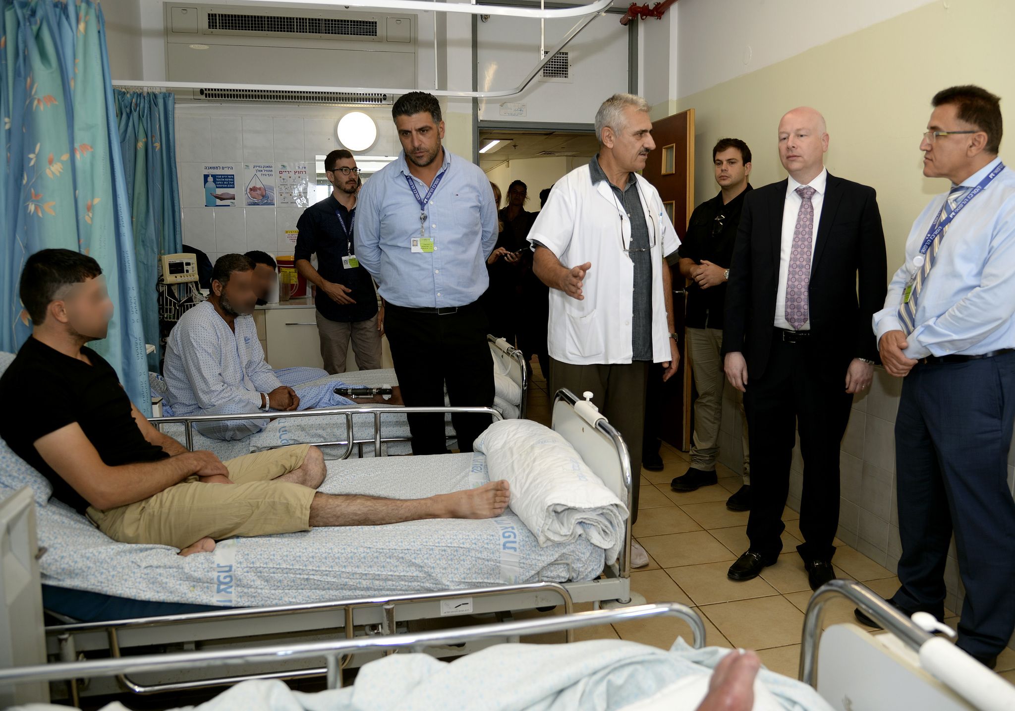US Special Representative Visits Israeli Hospital Treating Syrian ...