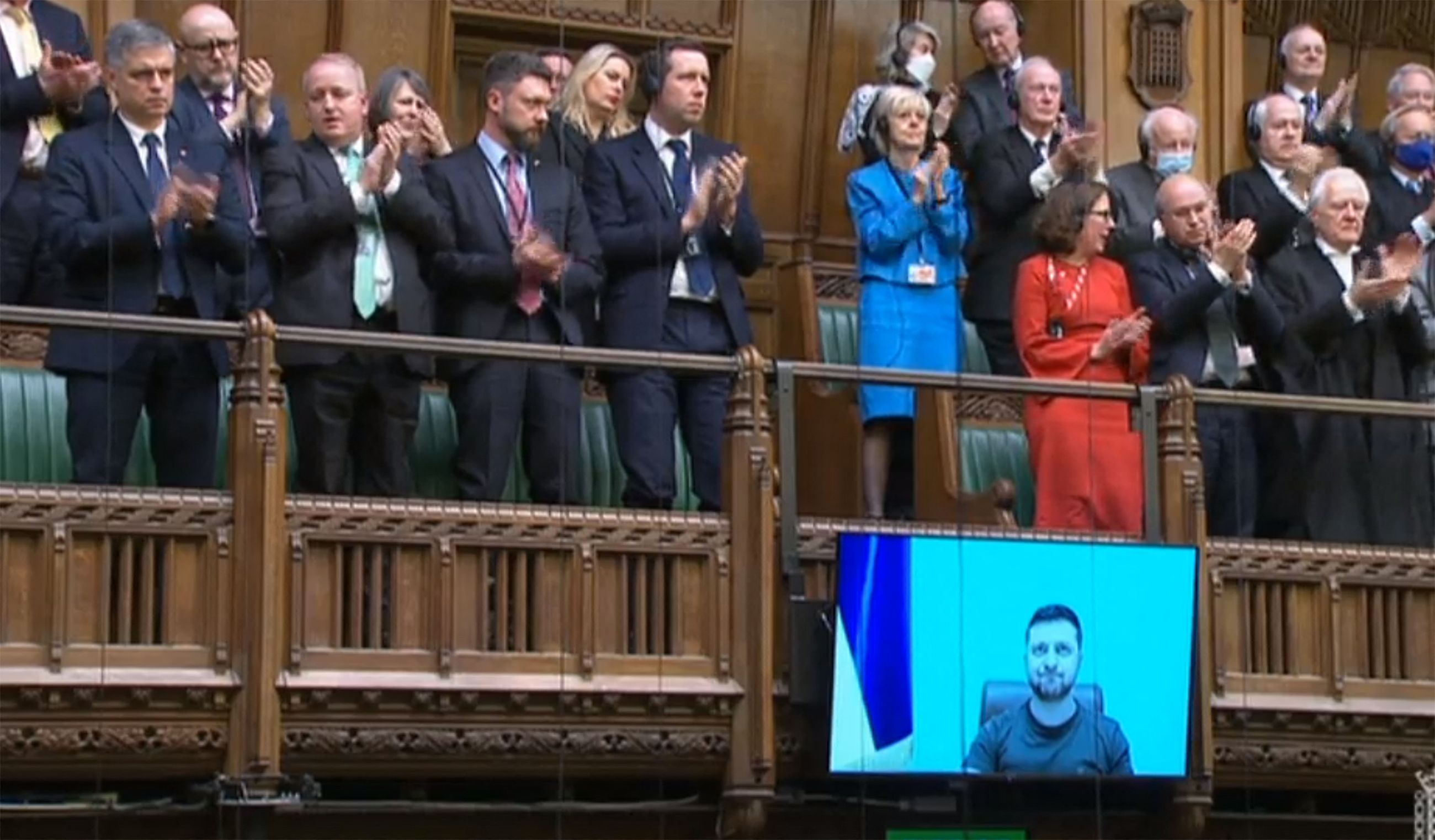 Ukraine President Echoes Churchill In Defiant Speech To UK MPs - i24NEWS