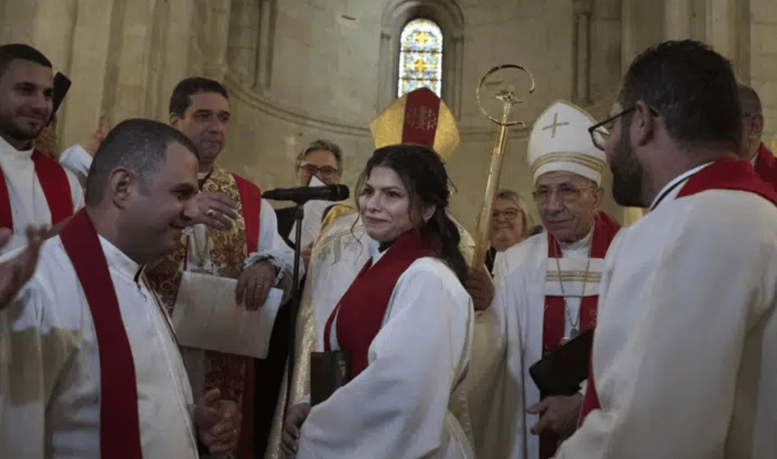 Lutherans Ordain First Palestinian Female Pastor In Jerusalem - I24NEWS ...