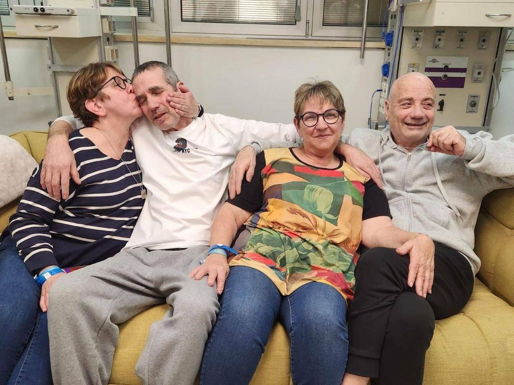 'Thin, Pale, And Very Tired': Hostage Family Reunited After 129 Days In ...