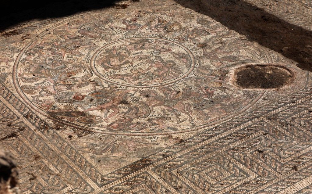 Syria Unearths Stunning Roman-era Mosaic - i24NEWS