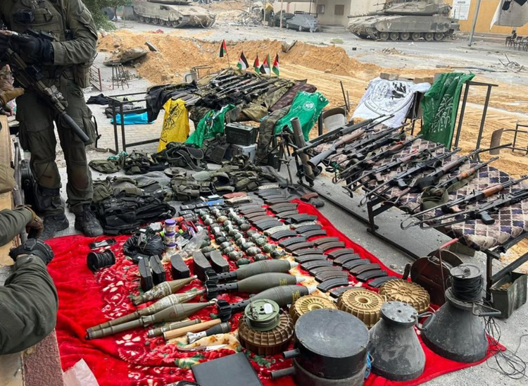 Anti-terror Raid Reveals Weapons Cache In Gaza Schools - i24NEWS