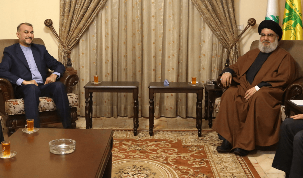 Iranian FM Meets With Hezbollah Chief Nasrallah In Lebanon - i24NEWS