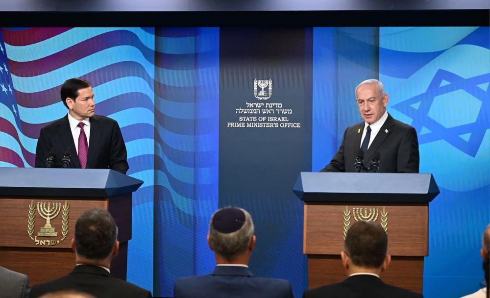 Rubio In Jerusalem: Every Hostage Must Be Freed, Hamas Must Be ...