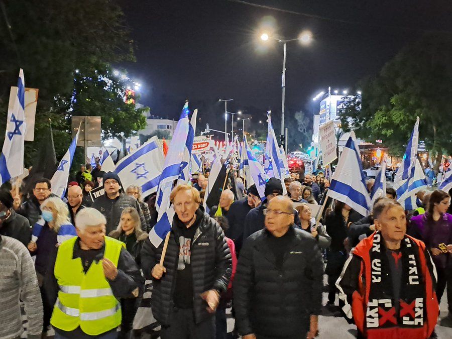 Israël : Un Millier De Manifestants À Haïfa Contre Le Nouveau ...