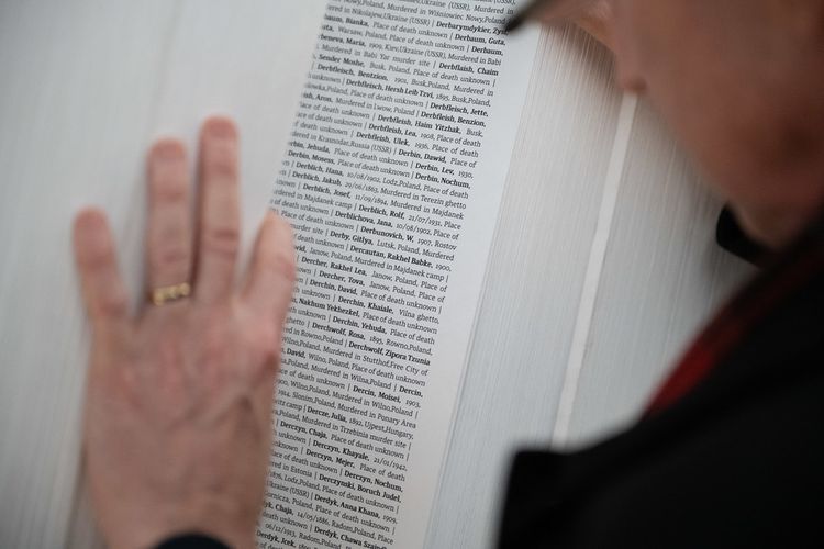 Book-monument With Names Of Holocaust Victims Inaugurated At Yad Vashem ...