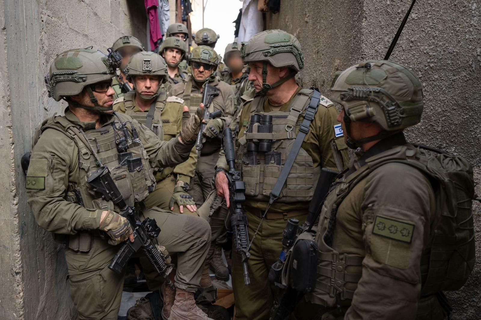 IDF Chief Visits Jabaliya, Emphasizes Commitment To Rescue Hostages ...