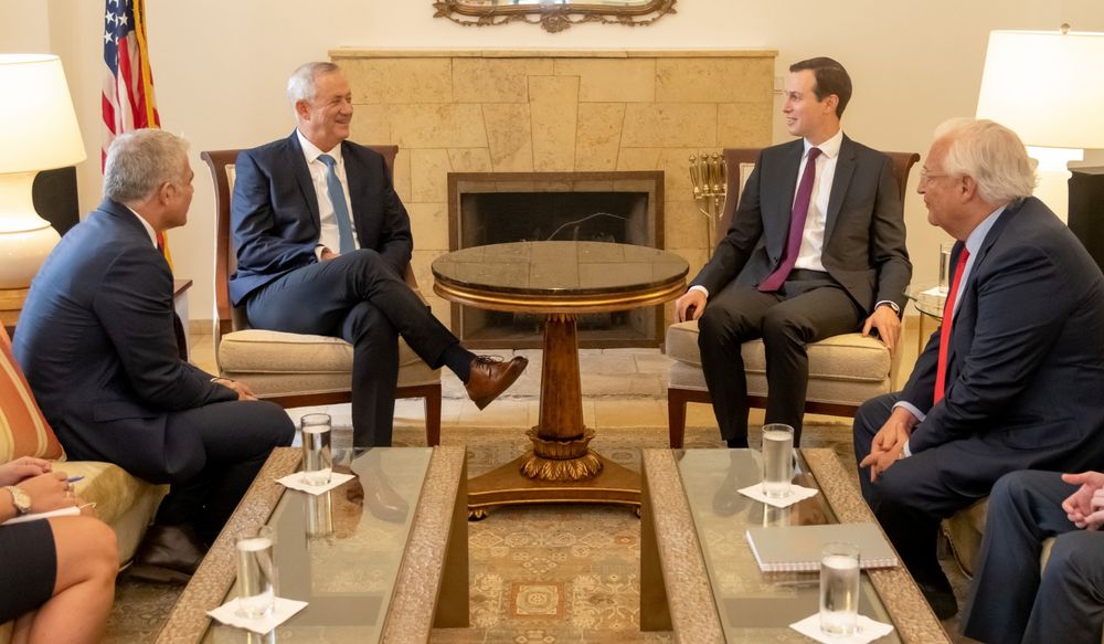 Israel: Trump's Son-and-law Kushner Meets Gantz, Netanyahu In Jerusalem ...