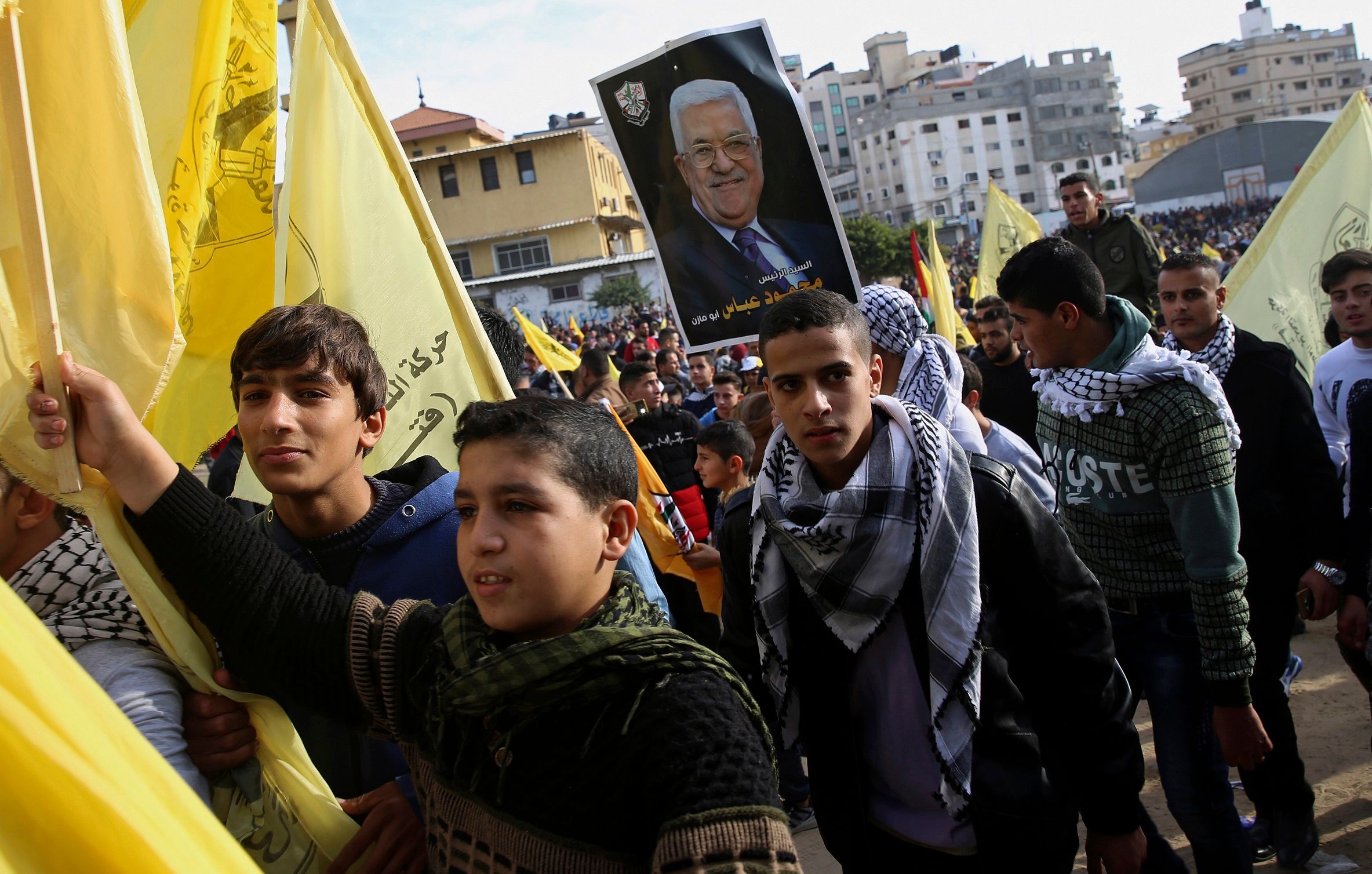 With Green Light From Hamas, Fatah Holds Rare Rally In Gaza Strip - i24NEWS