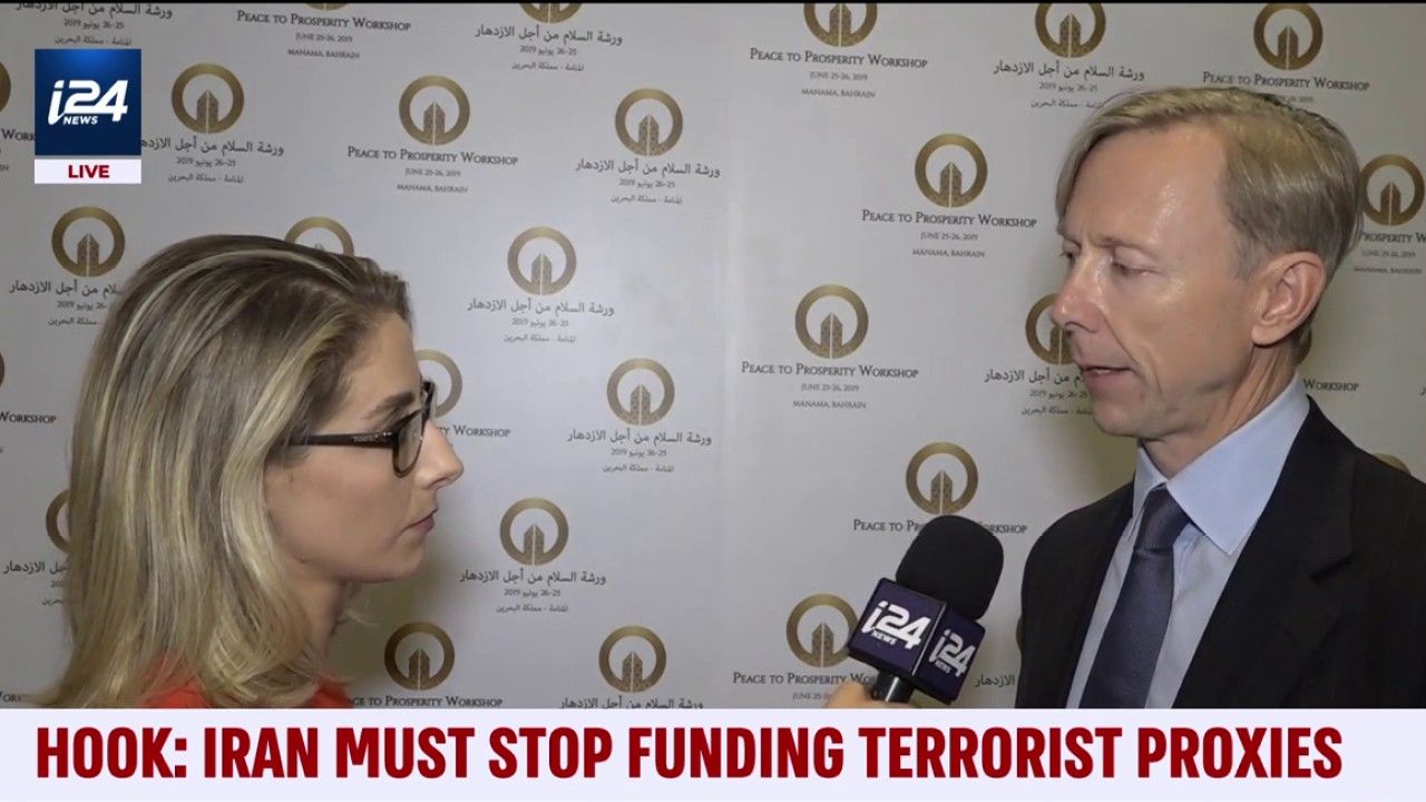 US Envoy For Iran To I24NEWS: Iran's Foreign Policy Brought Arabs ...