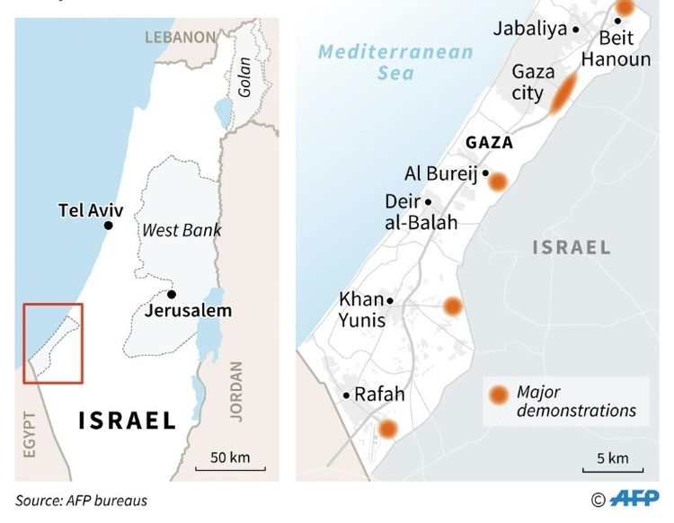 Great March Of Return: A Year Of Protests And Bloodshed On The Gaza ...