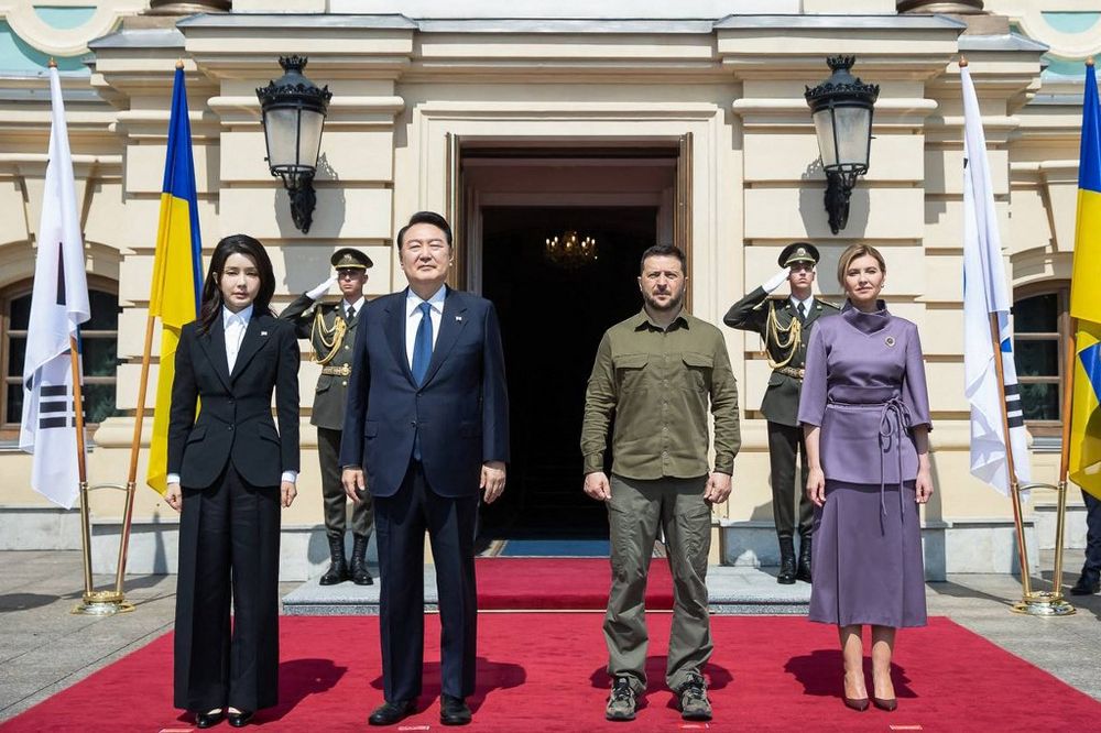 Visite Surprise Du Président Sud-coréen En Ukraine - i24NEWS