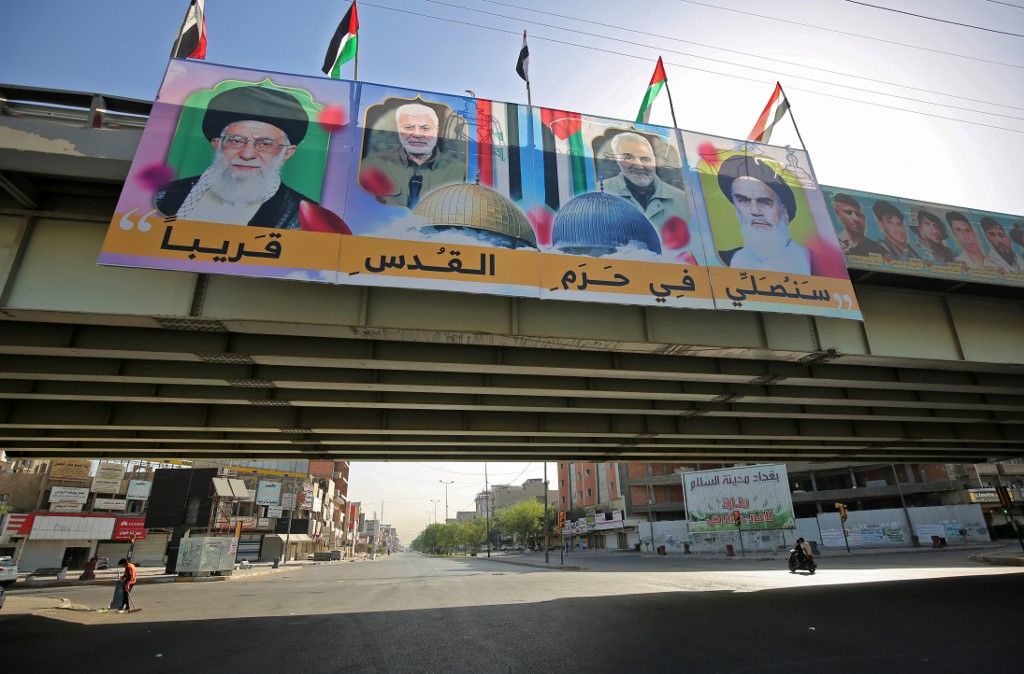 Report: Iraqi Demonstrators Destroy Iran's Quds Day Propaganda Posters ...