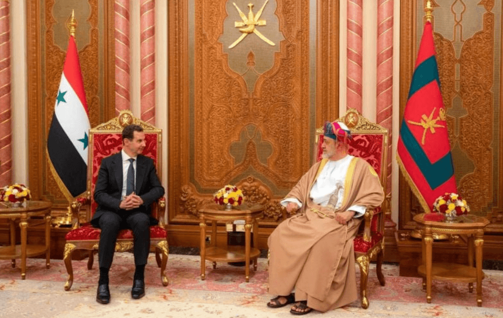 Assad Se Rend À Oman Pour Son Premier Voyage Après Le Tremblement De ...