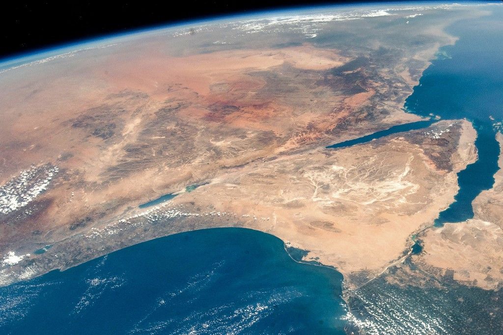 Astronaut Posts Photos Of Israel Taken From Space - i24NEWS