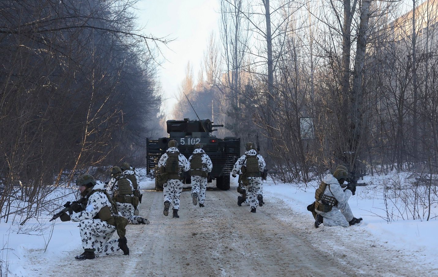 Ukraine Conflict: Russia's Troops Capture Chernobyl Nuclear Site - i24NEWS