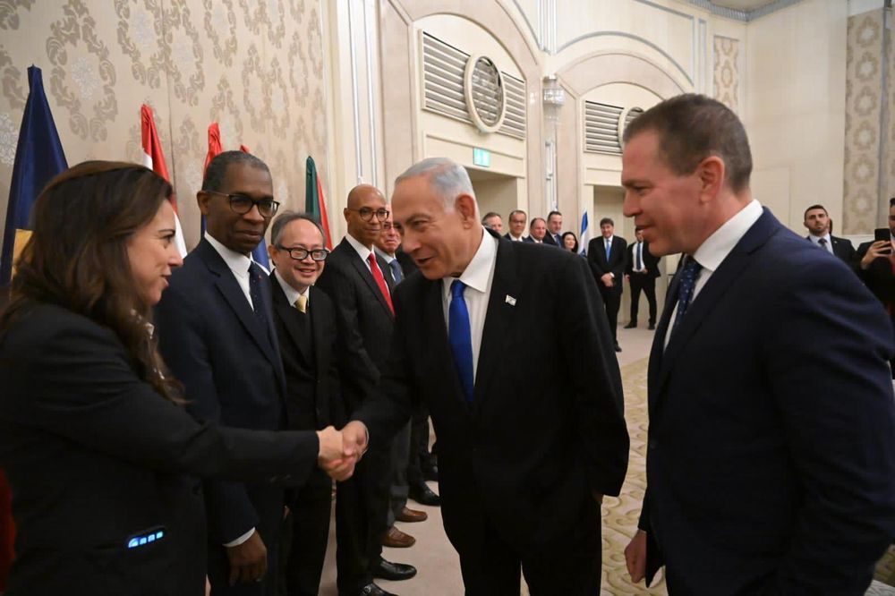 Israel's Netanyahu Meets With UN Ambassadors - i24NEWS