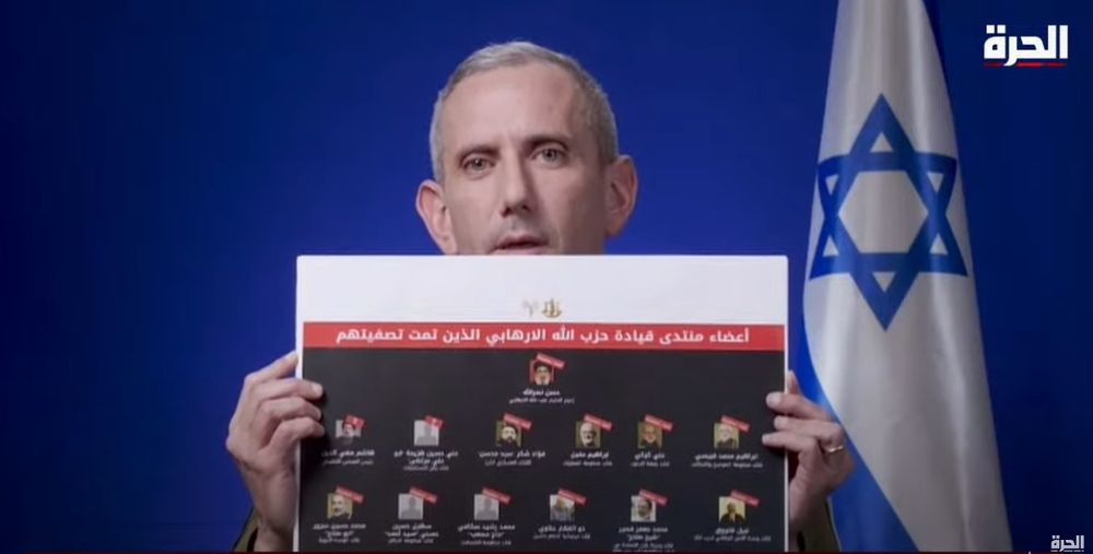 IDF Spokesperson Announces Total Destruction Of Hezbollah's Leadership ...