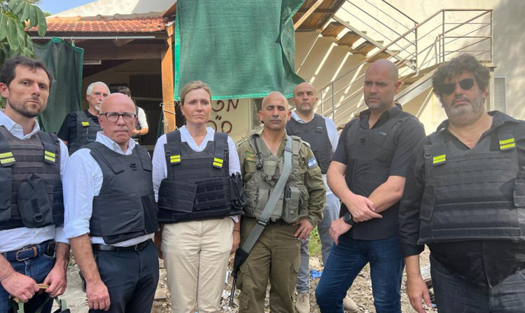 Yaël Braun-Pivet, Présidente De L'assemblée Nationale, En Voyage De ...