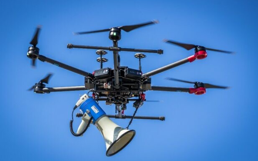Israel's Police To Use Drone To Encourage Mask Wearing - i24NEWS