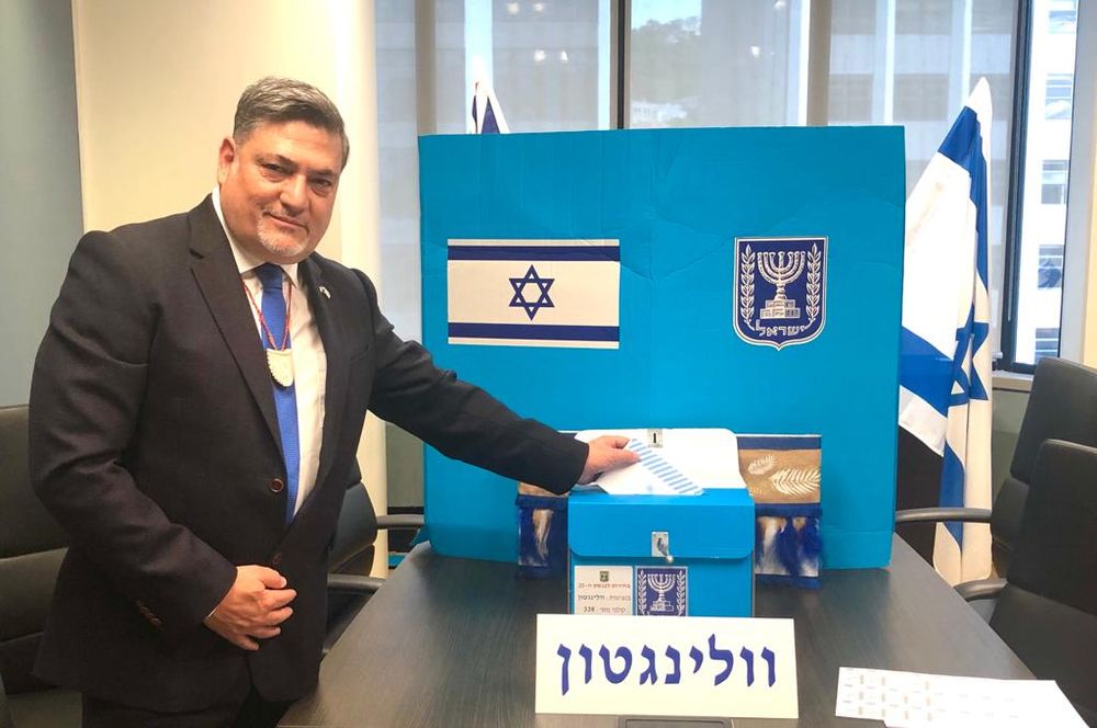Israel's Ambassador To New Zealand 1st To Cast Ballot - i24NEWS