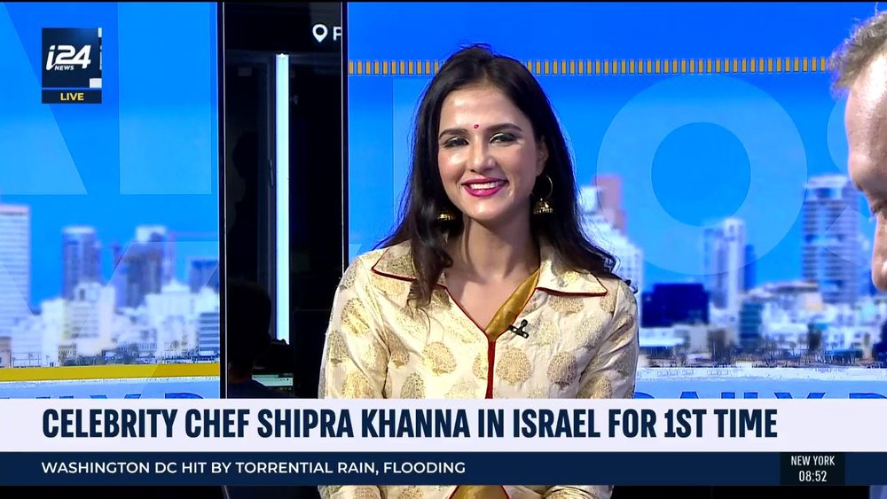 Celebrity Chef Shipra Khanna Gives Israel A Taste Of Indian Cuisine ...